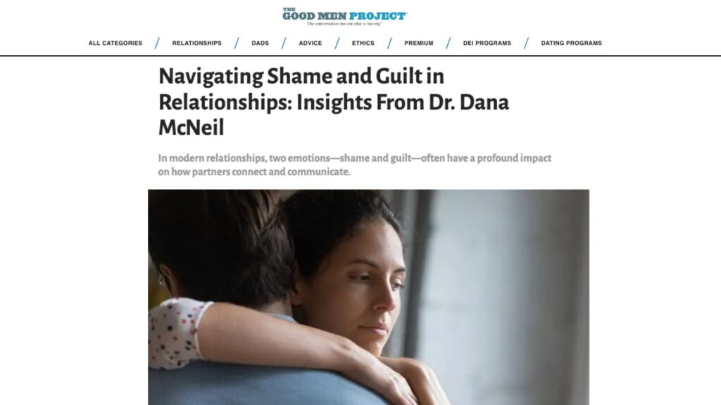 Navigating Shame and Guilt in Relationships: Insights From Dr. Dana ...